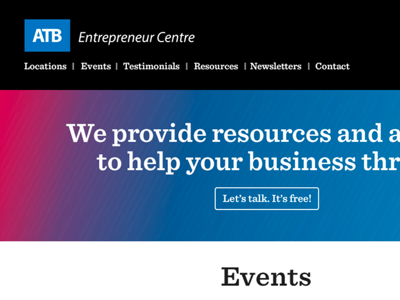 Project: ATB Online banking website redesign